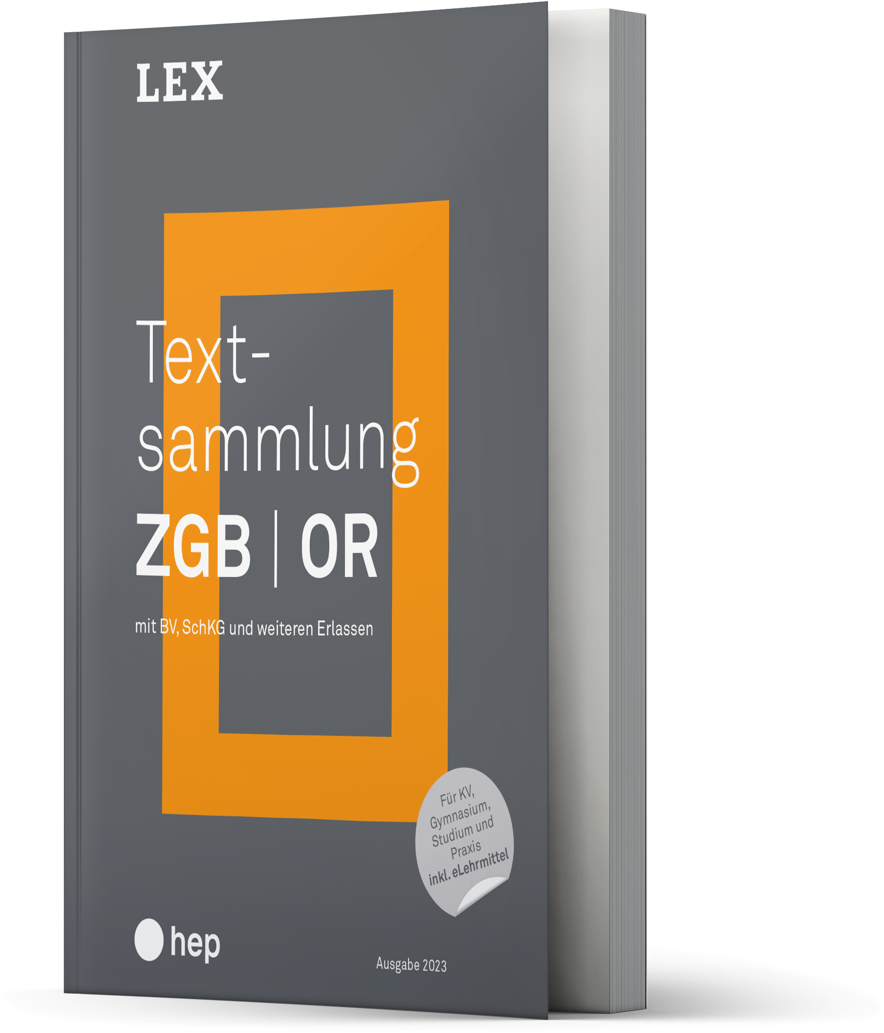 Textsammlung ZGB OR (Print inkl. eLehrmittel) | hep Verlag